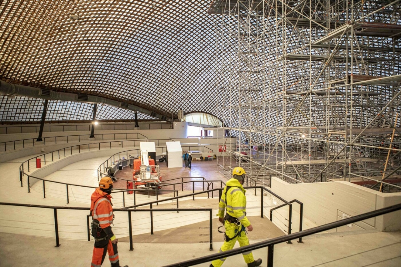 Multihalle von Frei Otto in Mannheim – Wüstenrot Stiftung
